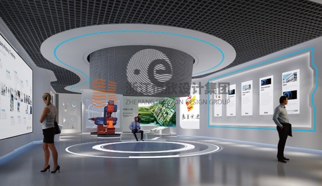Jiashan Ganyao Robot Town Exhibition Hall_Decorate_CASES__Zhejiang ...